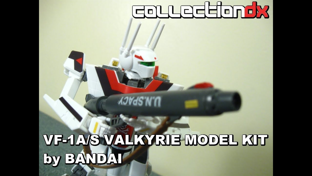 Bandai Macross 1/72nd scale Variable VF-1A/S Valkyrie Model Kit Review - CollectionDX