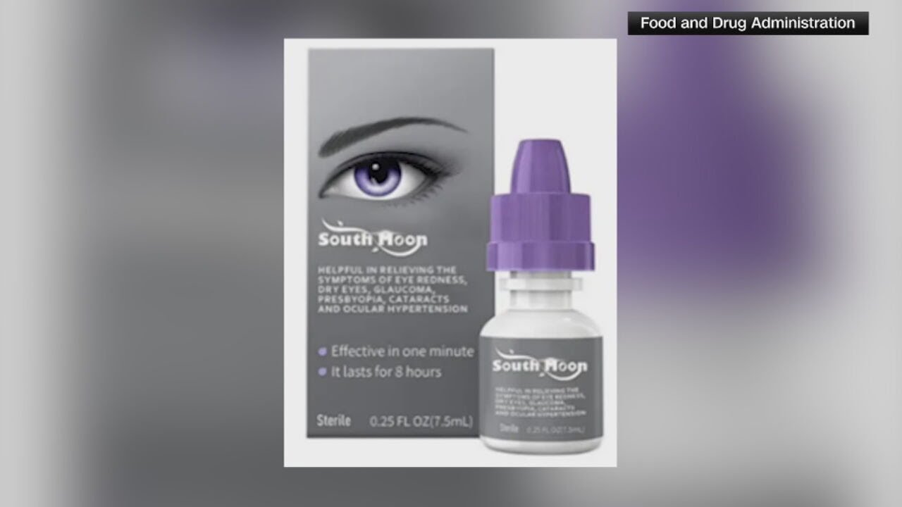 FDA warns against using unapproved eye drops