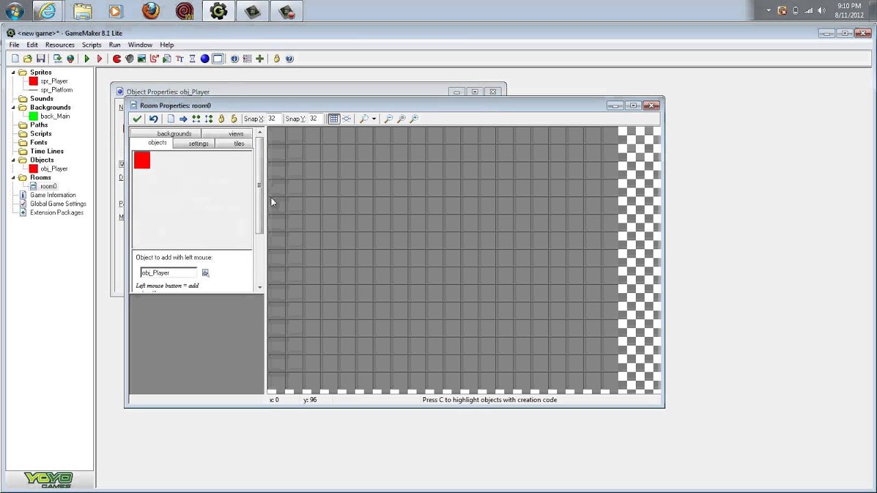 Gamemaker 8 Basic Platformer Tutorial
