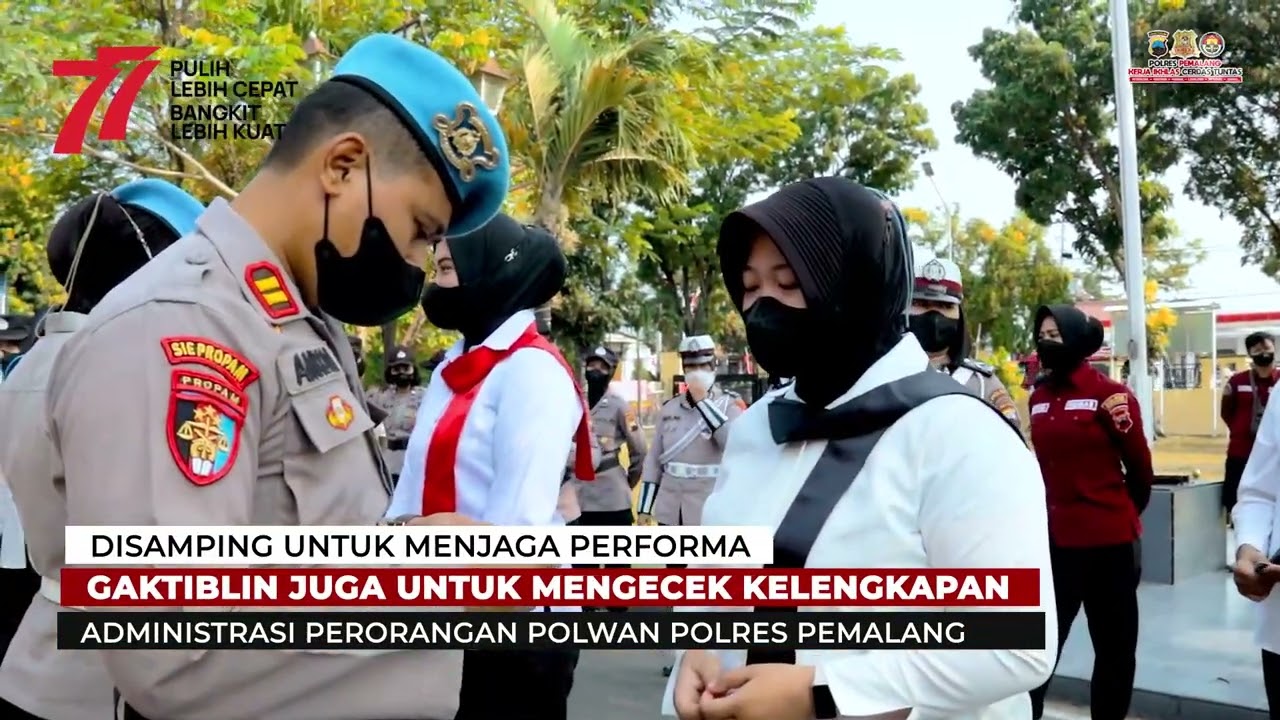 Gaktiblin Polwan Polres Pemalang