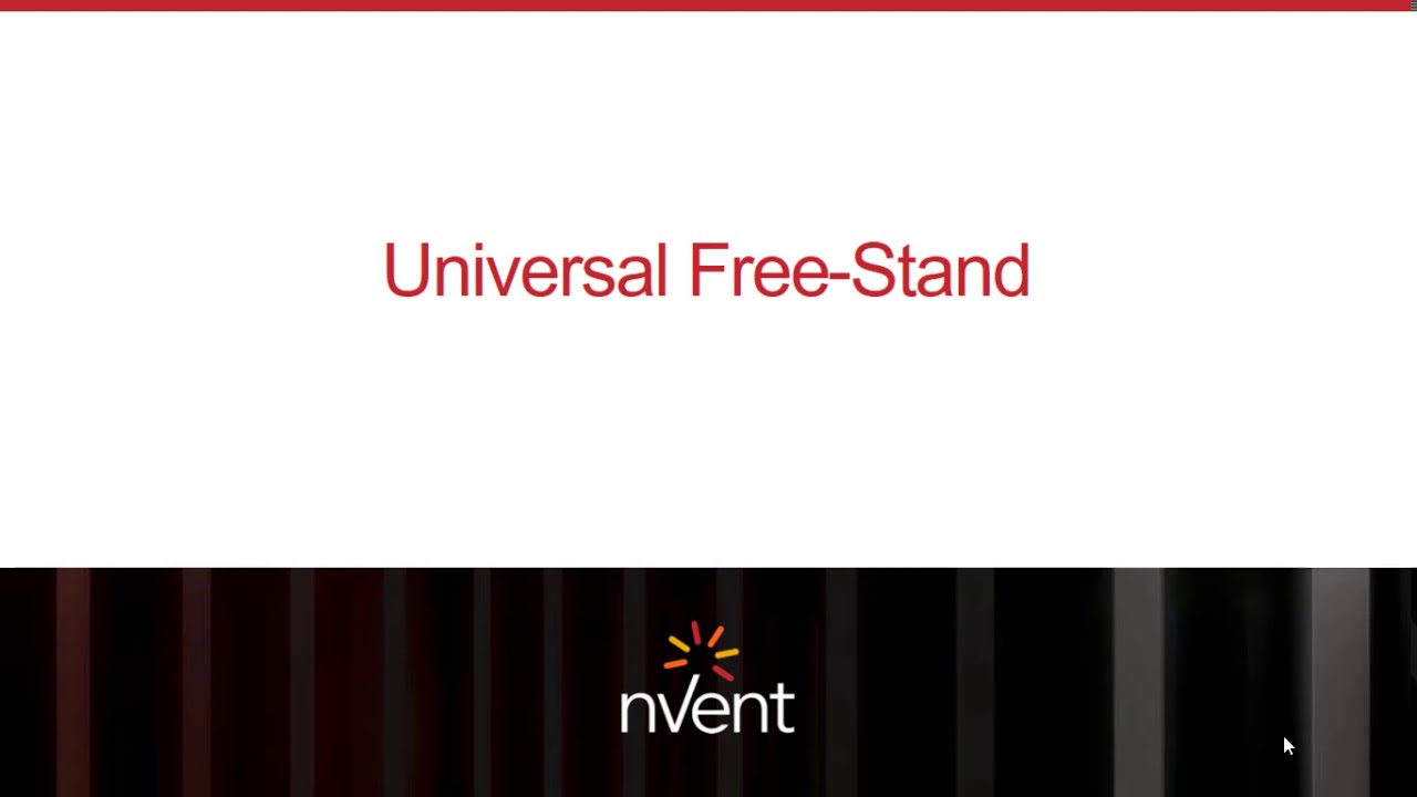 Universal Free-Stand Product Overview | nVent HOFFMAN