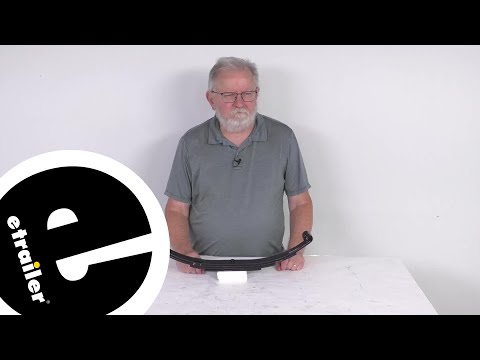 etrailer | Feature Review 4-Leaf Double-Eye Spring for 2,800-lb Trailer Axles
