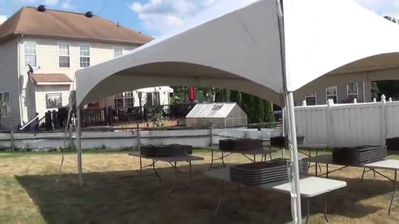 20x20 Hi Peak Tent Rental by Teton Tent Rental of South Jersey