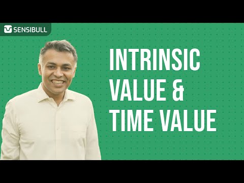 How to trade Options - Intrinsic Value and Time Value of Options