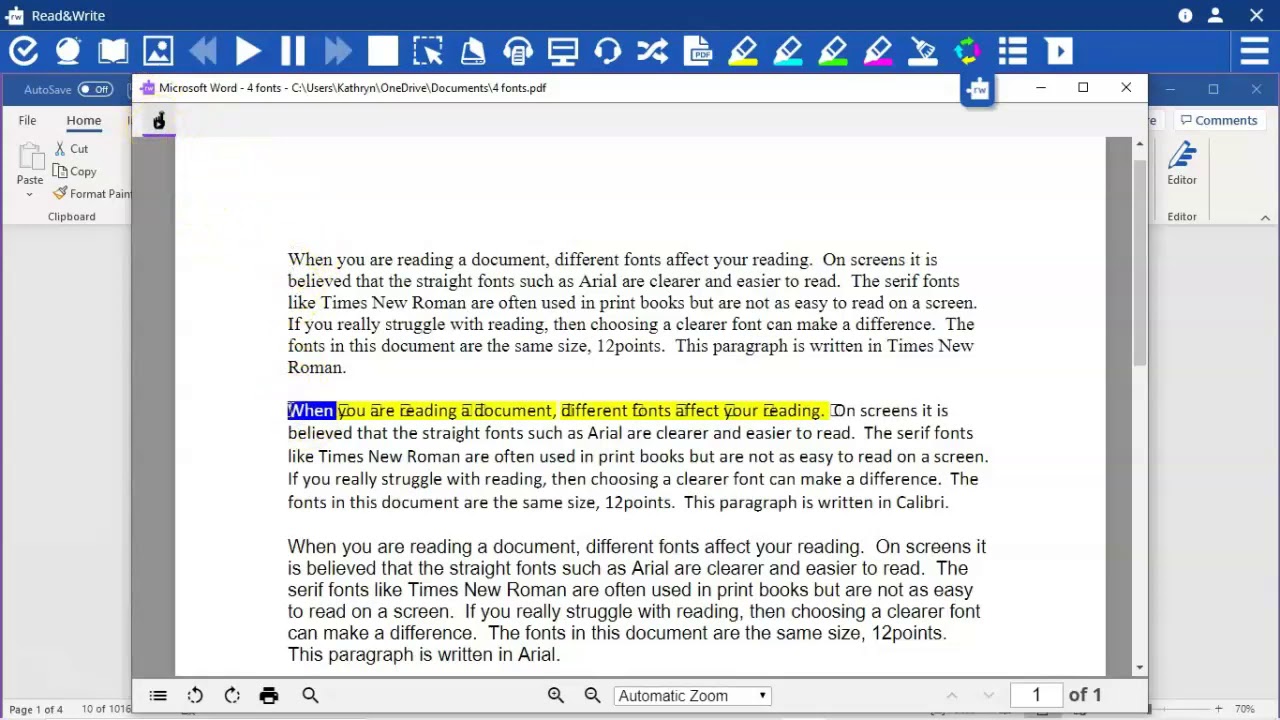 Read & Write 9 - PDF Reader