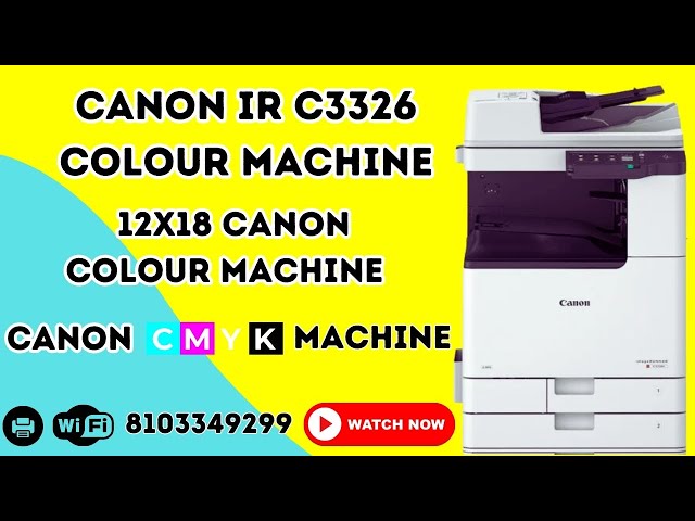 Canon Laser Printers - CANON IRC 3326 COLOR MULTIFUCNTIONLA PRINTER ...