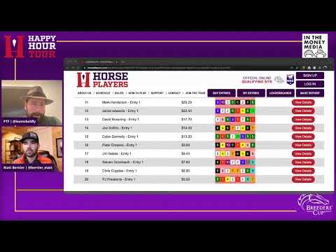 Horseplayers' Happy Hour - October 14, 2021