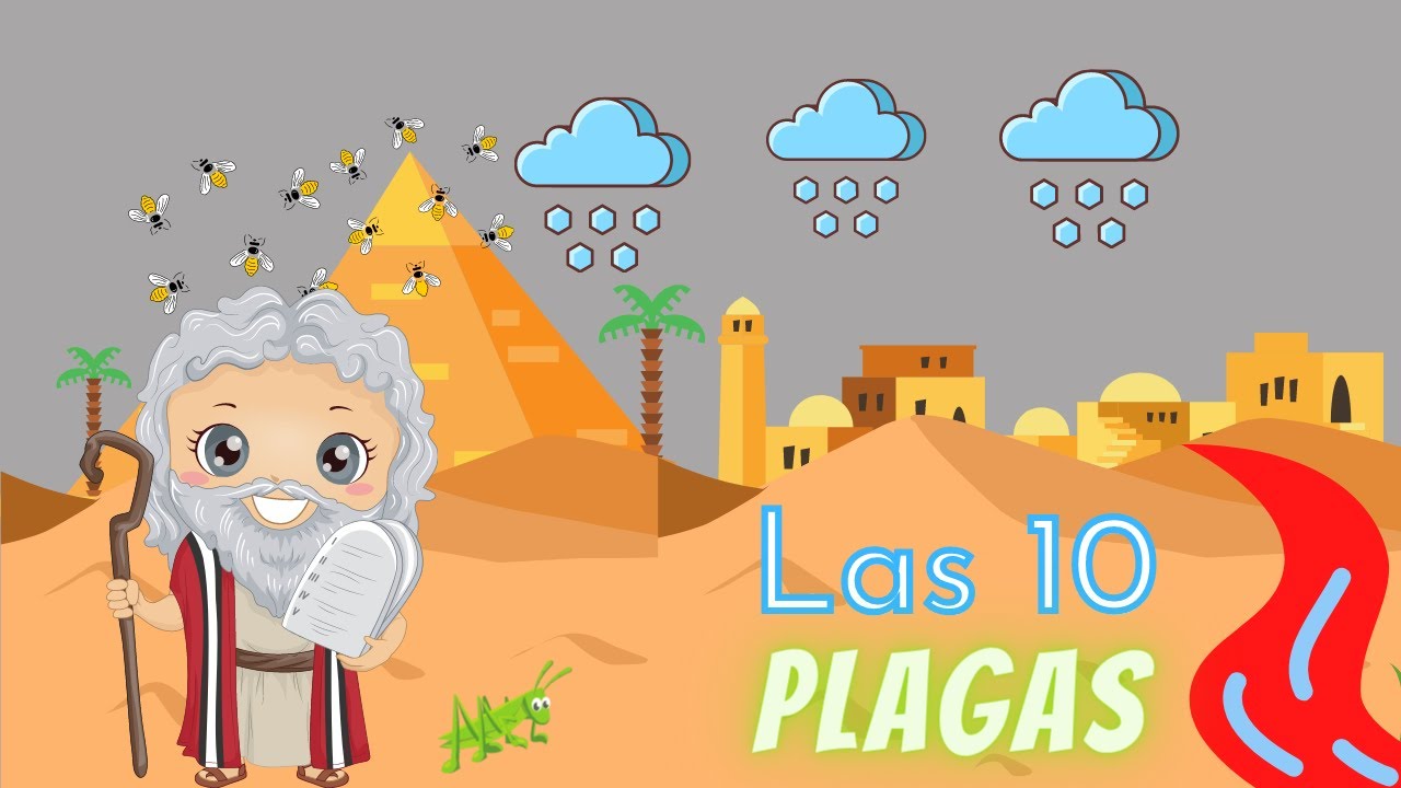 ¡No te pierdas estos increíbles juegos bíblicos sobre las 10 plagas de Egipto Para Niños!