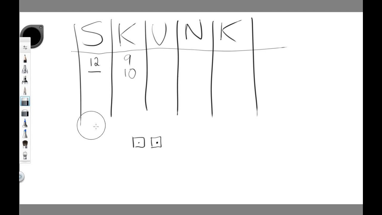 Math Game: SKUNK