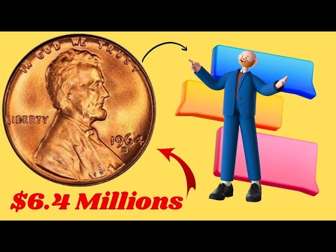 Coin Collectors Alert: 1964-D Penny Mega-Value! Coins Worth Money!