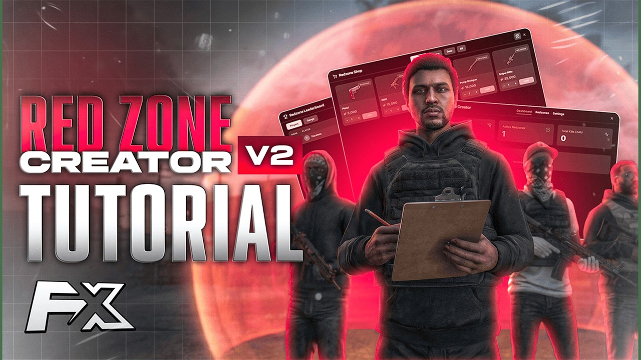 How To Install an Advanced Redzone Creator in Your FiveM Server (Step-by-Step Guide)