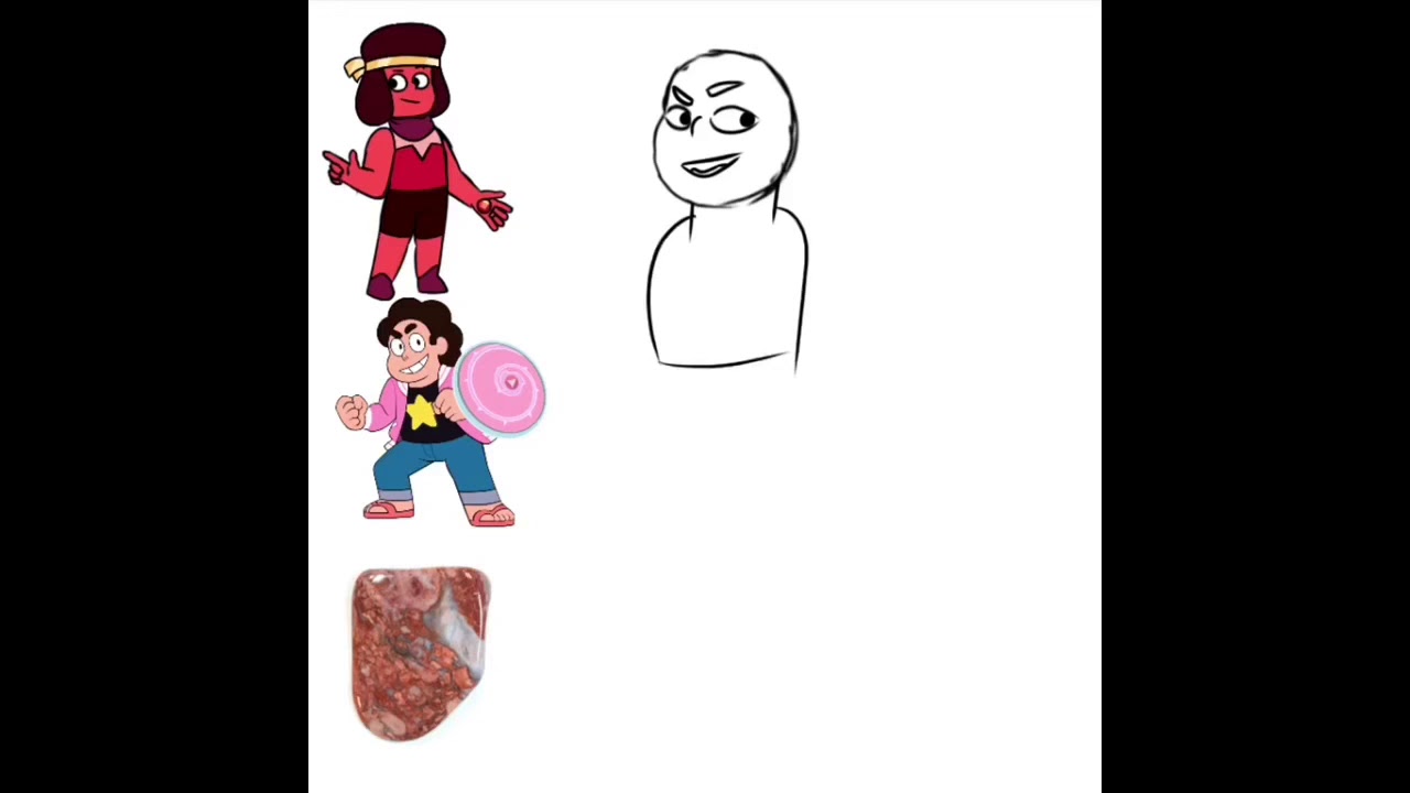 Steven Universe Future| Ruby and Steven Fusion| Flint| Speedpaint