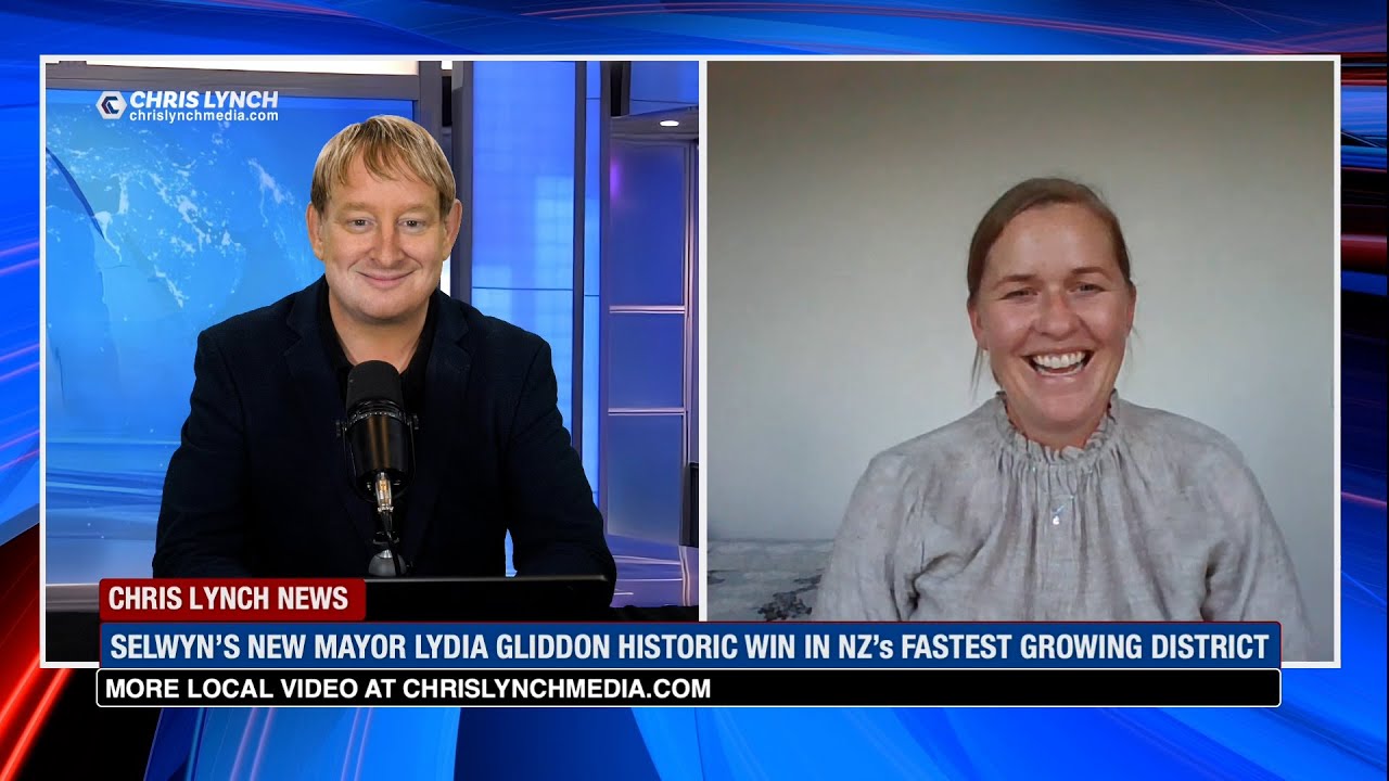 Selwyn’s new mayor, Lydia Gliddon unseats long-time mayor Sam Broughton.