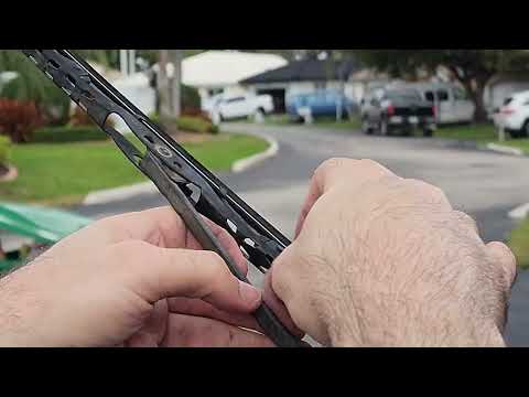How to Change Wiper Blades on Ford F150 - Install Rain X Latitude Water Repellent Windshield J Hook