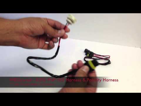 HIDGuy.net Explaining the R-Tech Lighting 5202 HID Plug N Play Harnesses and Polarity Harness