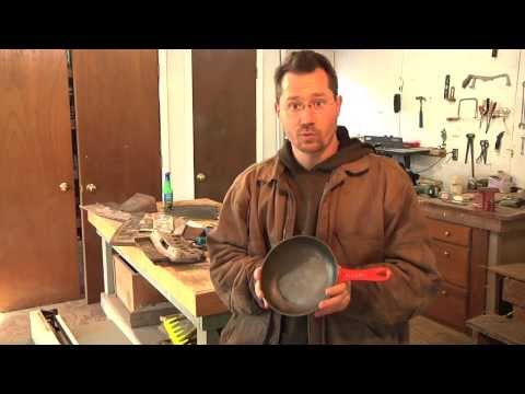 Le Creuset Cast-Iron Pan Teflon removal