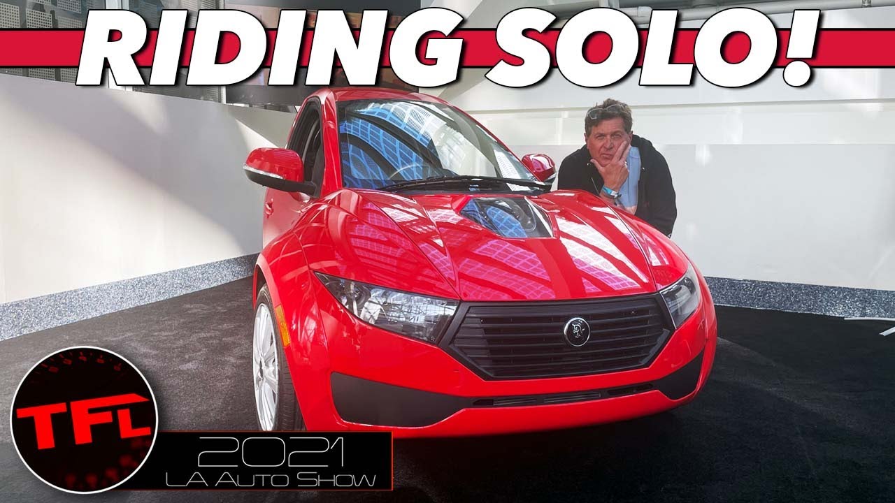 The Cute SOLO EV Drops by LA Auto Show, Including Convertible and Cargo ...