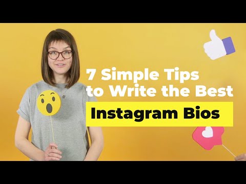 7 Simple Tips to Write the Best Instagram Bios | Instagram Marketing How To