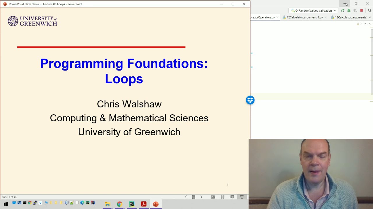 Python 06-1: Loops - Introduction & motivation