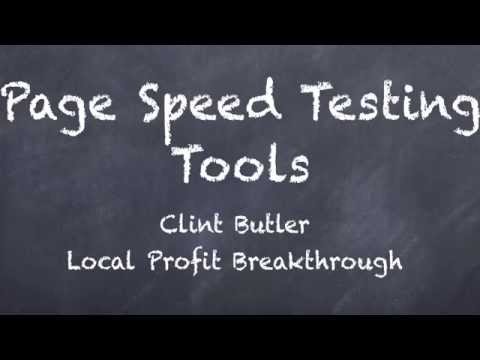 Page Speed Testing Tools