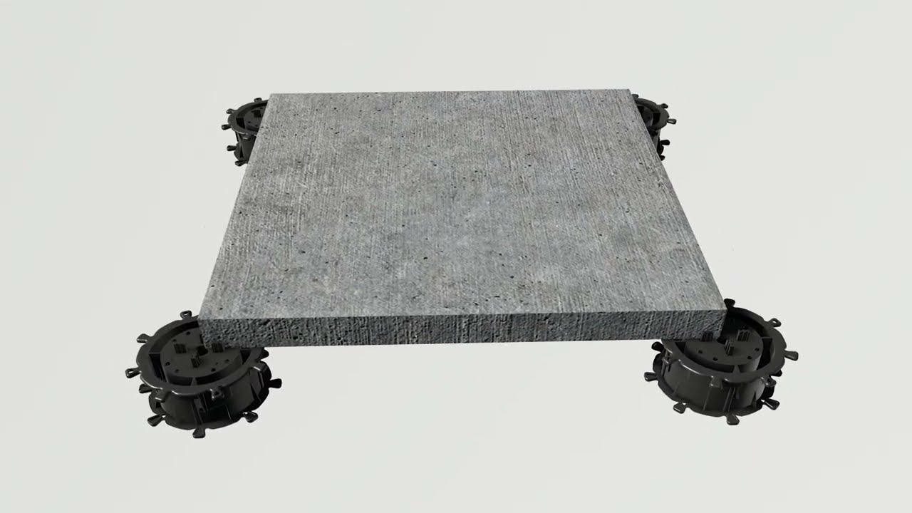 EN SPIRAL Adjustable pedestals for pavers, tiles and decking DD PEDESTALS.