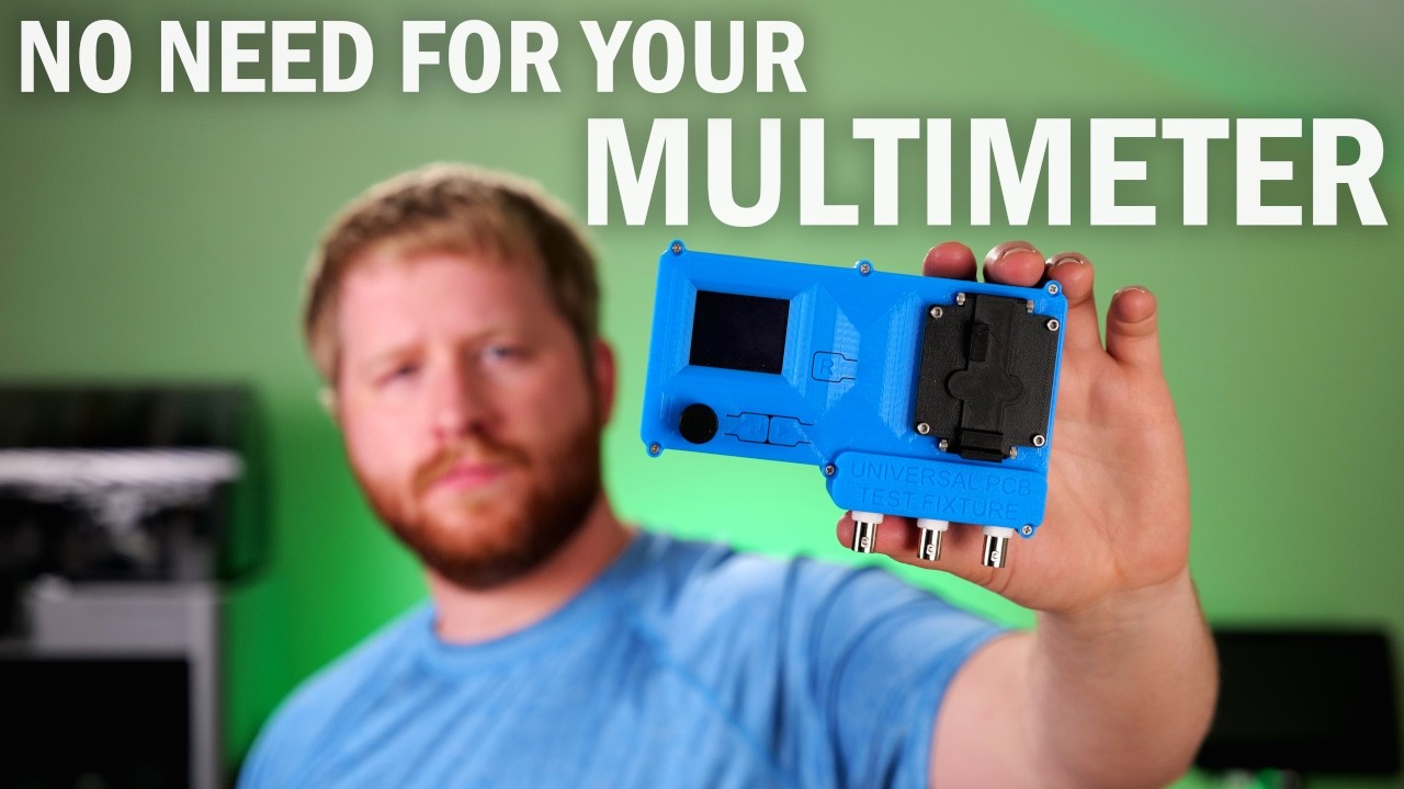 Building an Open Source Automated PCB Testing and Probing Fixture!