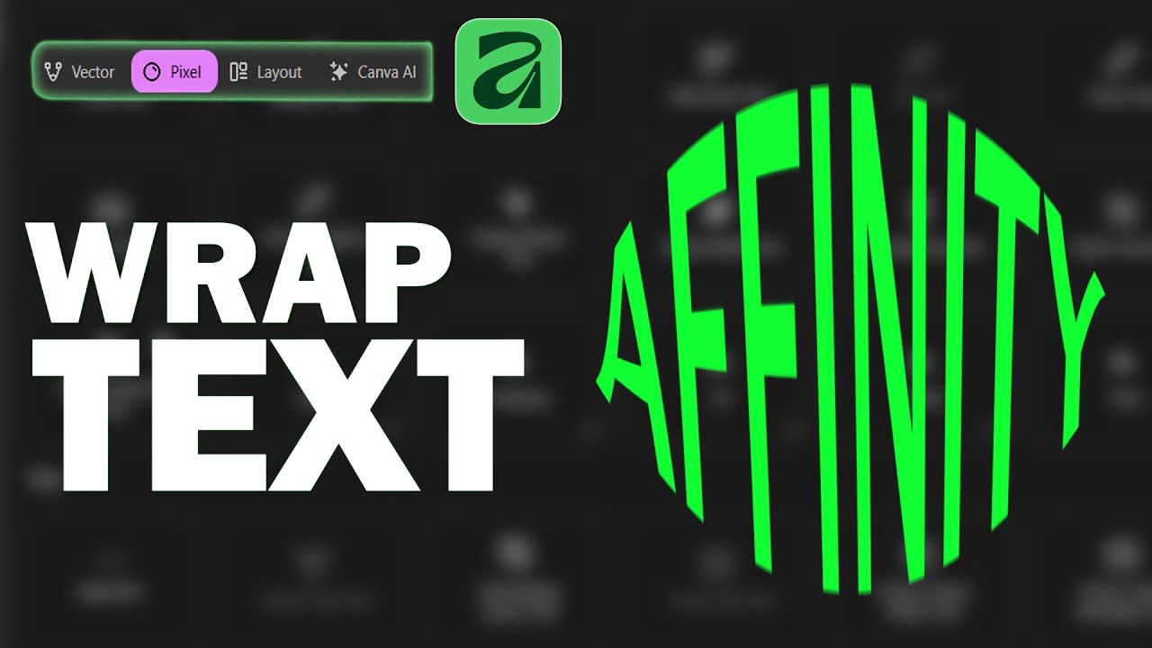 How to Wrap Text in Affinity | Frame Text Tool Tutorial for Beginners | Complete Text Wrap Tutorial