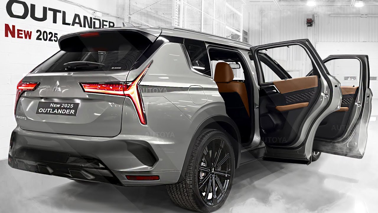 2025 Mitsubishi Outlander Facelift Comes From Imagination Land, Both ...