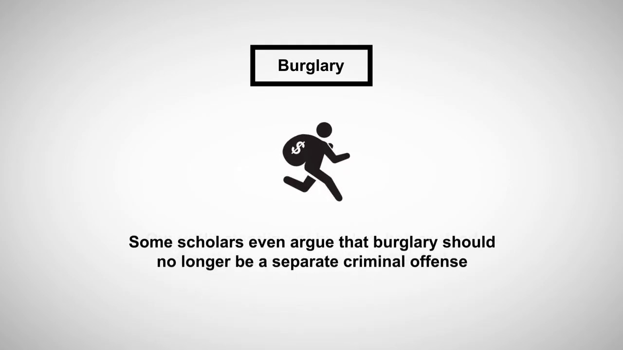 Criminal Law: The Crime of Burglary