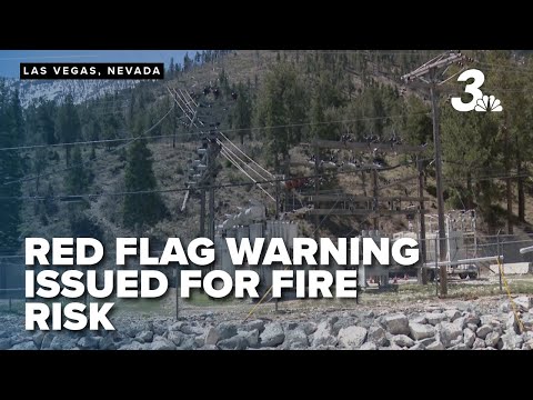 Red flag warning issued for Southern Nevada amid fire risk