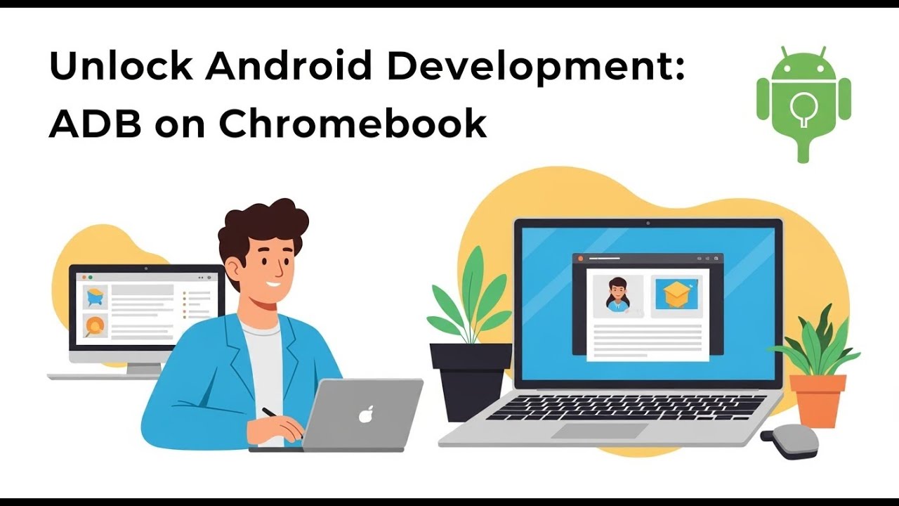 How To Install ADB(Android Debugging Bridge) Through Linux Terminal in Chromebook#Adb#chromebook
