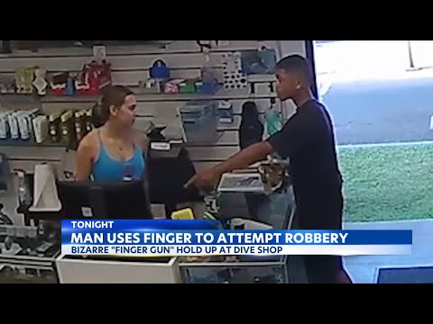 "Finger Gun" robbery still left victim rattled