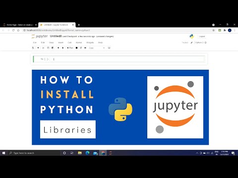 How to Install Python Libraries in Jupyter Notebook | Install Numpy in Jupyter Notebook