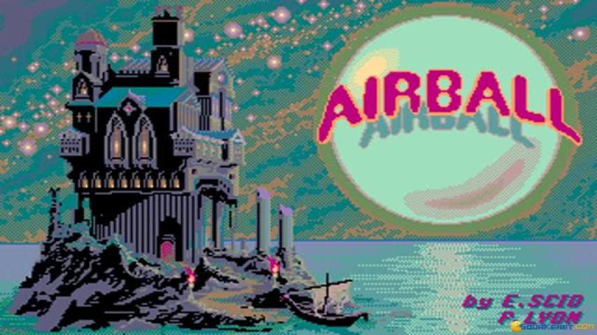 Airball gameplay (PC Game, 1987)