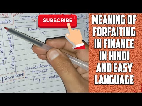 Forfaiting in Banking and finance in hindi and easy language