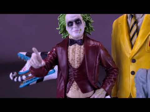 McFarlane Toys Movie Maniacs Beetlejuice Beetlejuice 4 Pack | @TheReviewSpot