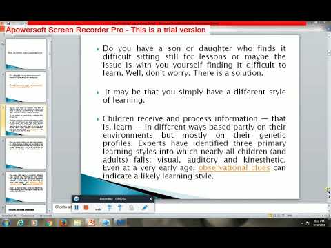 How to know your learning style