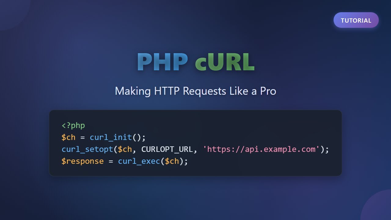PHP cURL Tutorial for Beginners: Making API Requests Easily!
