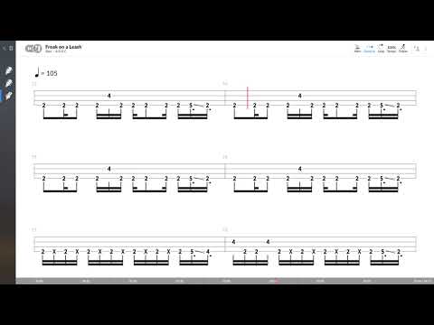 Korn - Freak On A Leash (BASS TAB PLAY ALONG)