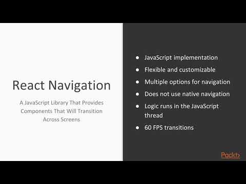 Learn React Native Design Patterns Introduction to Navigation in React Native | packtpub com ...