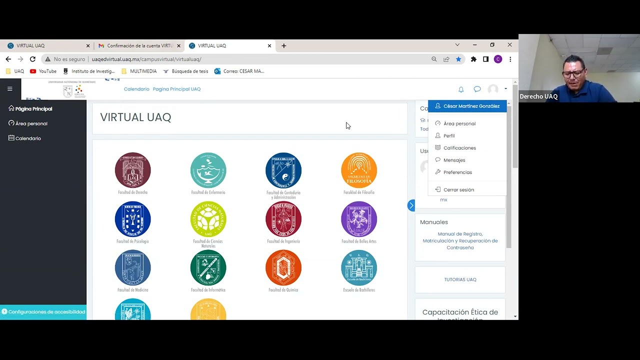 Campus Virtual UAQ.