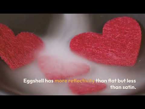 WHAT IS THE DIFFERENCE BETWEEN EGG SHELL AND SATIN PAINT?
