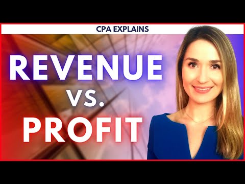 🚨 REVENUE VS. PROFIT: What Is The Difference? | Lena Petrova, CPA Explains