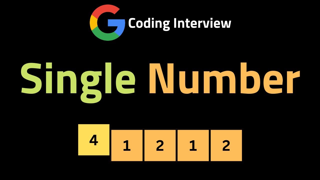 Single Number - LeetCode 136 - Blind 75 - Bit Manipulation