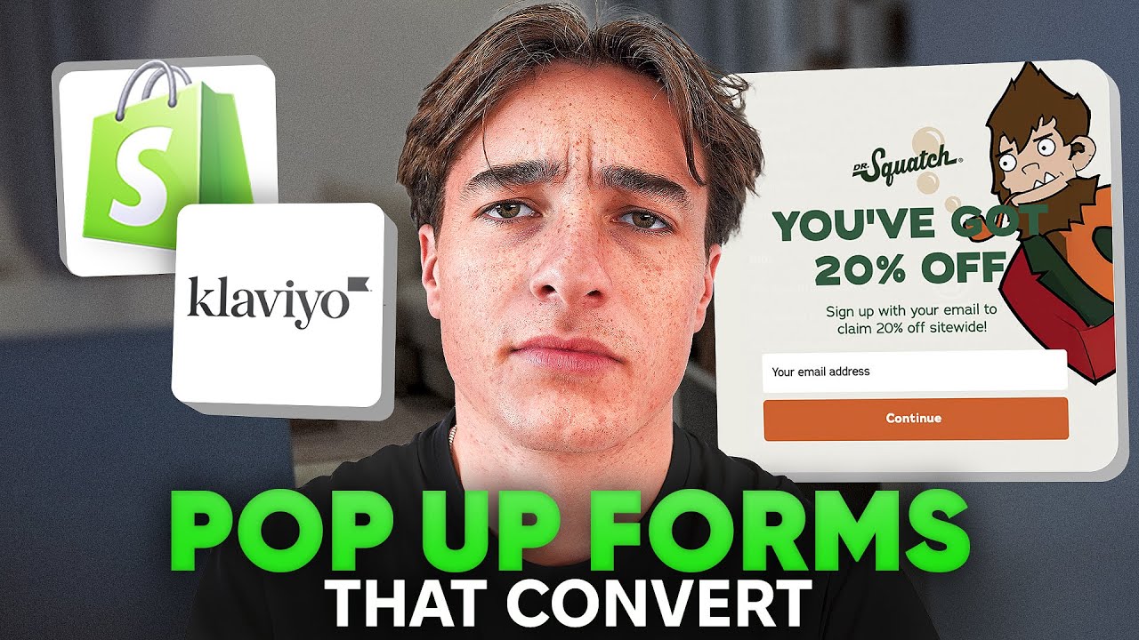 Klaviyo Pop Up Form Tutorial for Ecommerce Brands