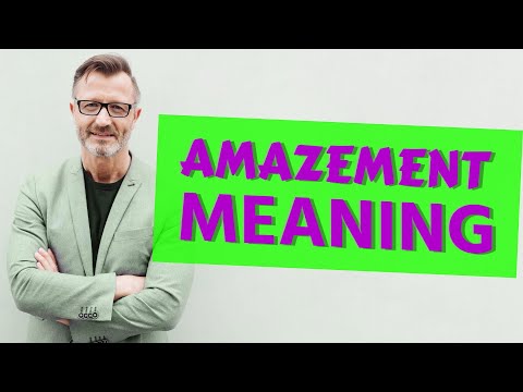 Amazement | Definition of amazement 📖 📖 📖