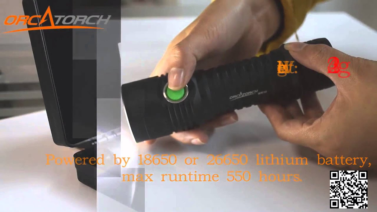 Free sample activity: OrcaTorch WR10 wireless charging flashlight - Commercial Sellers' Spot ...