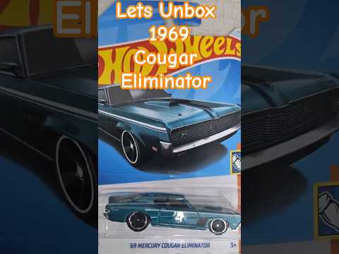 Want to Own a Piece of History? 1969 Mercury Cougar Eliminator #hotwheels #cougareliminator