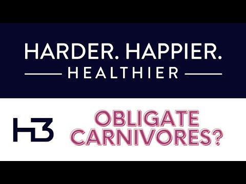 4 reasons why human beings are obligate carnivores.