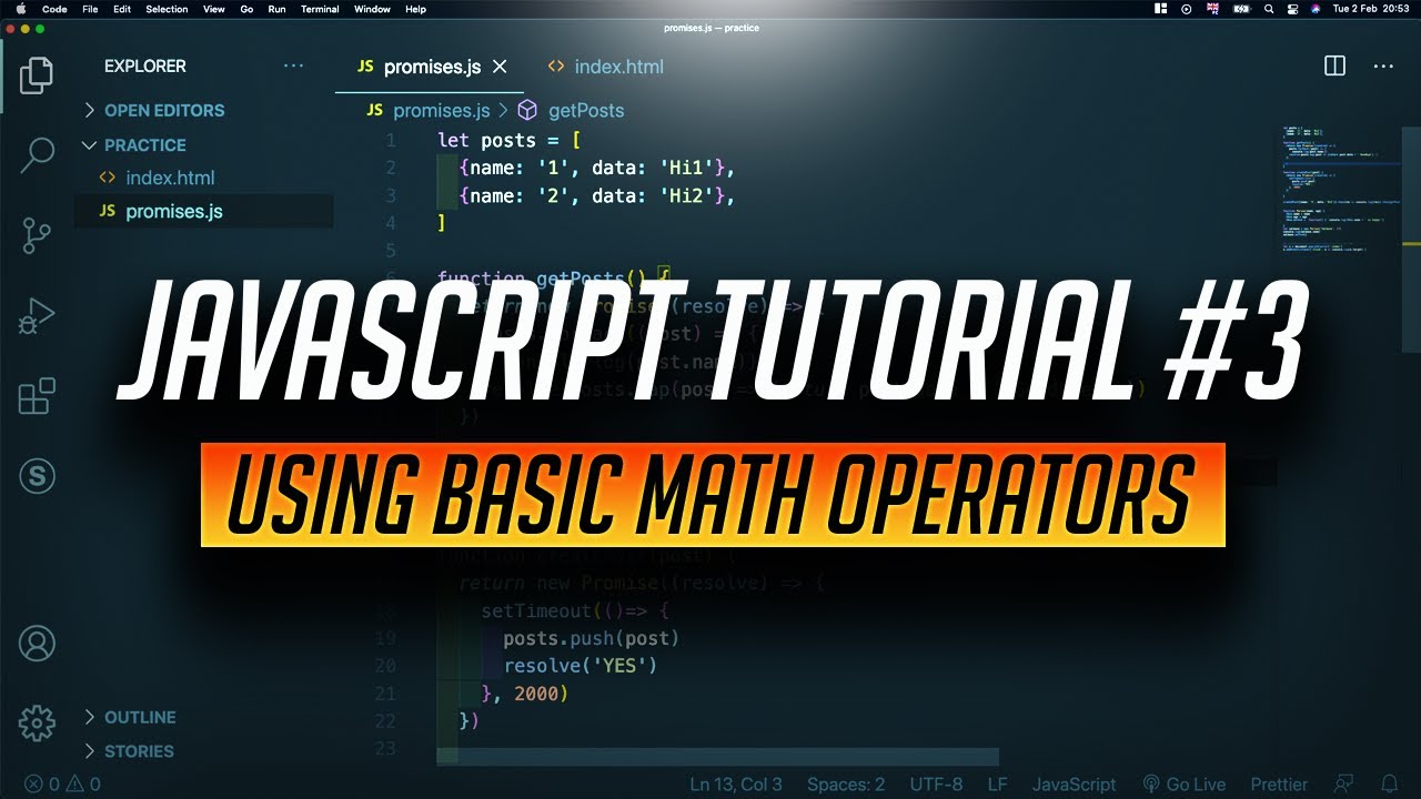 Basic Maths Operators and Concatenation | Beginner JS Tutorial #3